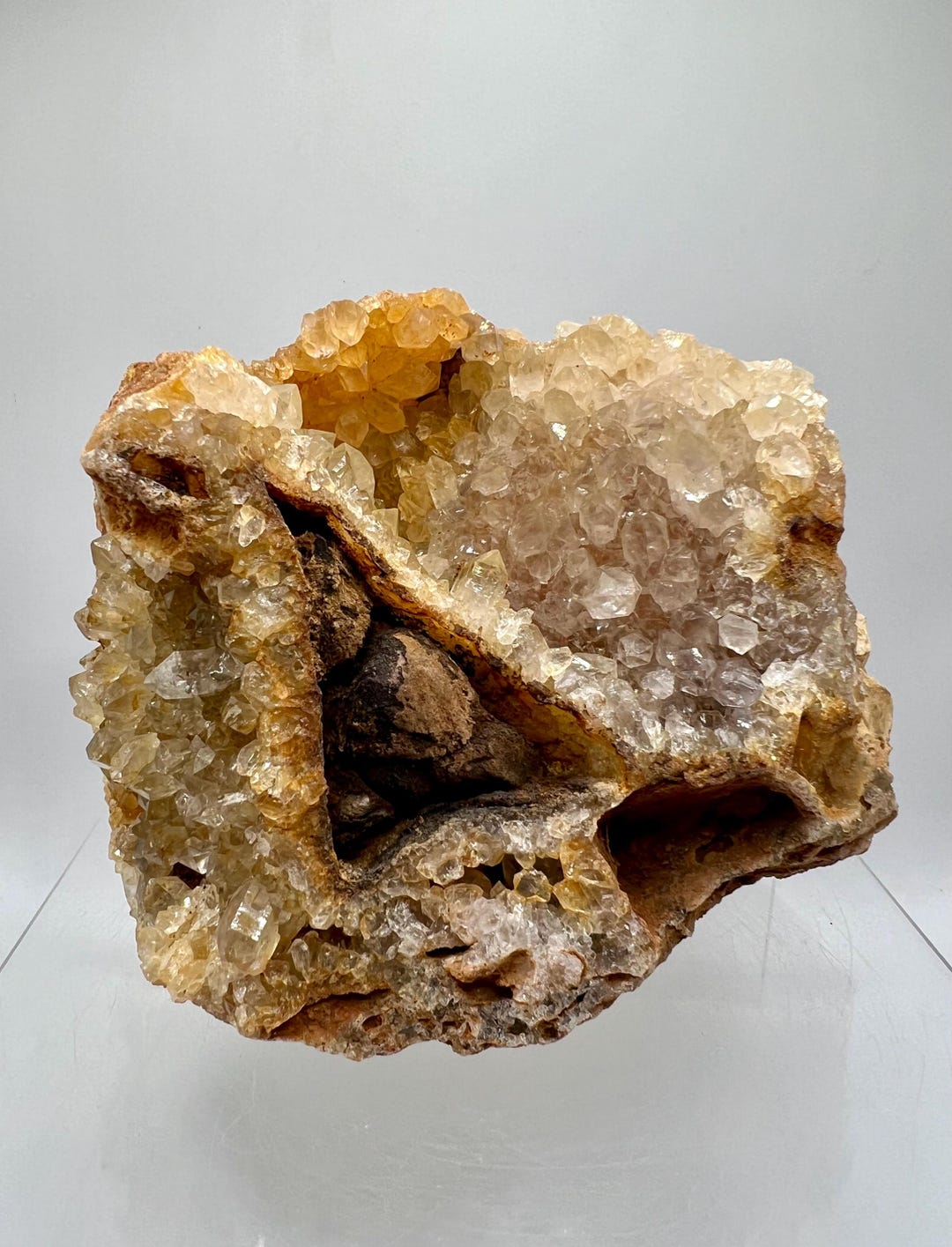 Gorgeous Limonite Quartz Specimen. One of A Kind Rare Golden Healer ...