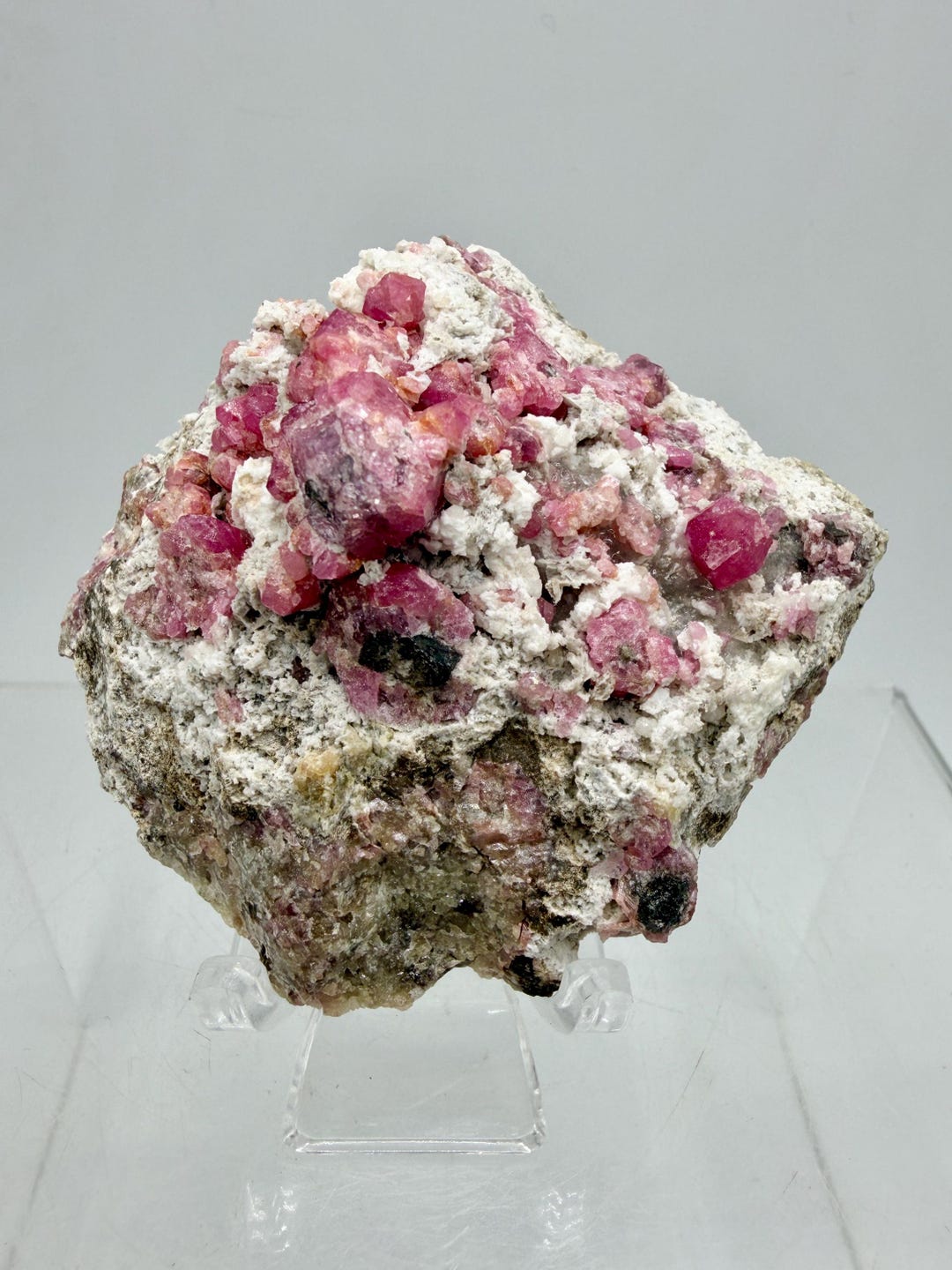 Raspberry Grossular Garnet Specimen: Gorgeous Pink Garnet From Coahuila ...