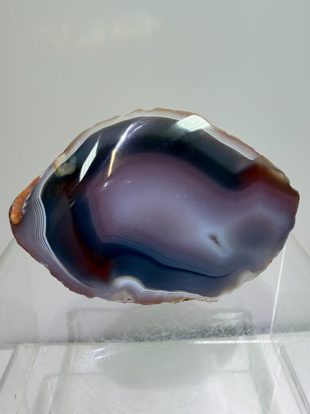 Red Sashe River Agate Freeform: Rare Agate From Zimbabwe Beautiful Semi ...