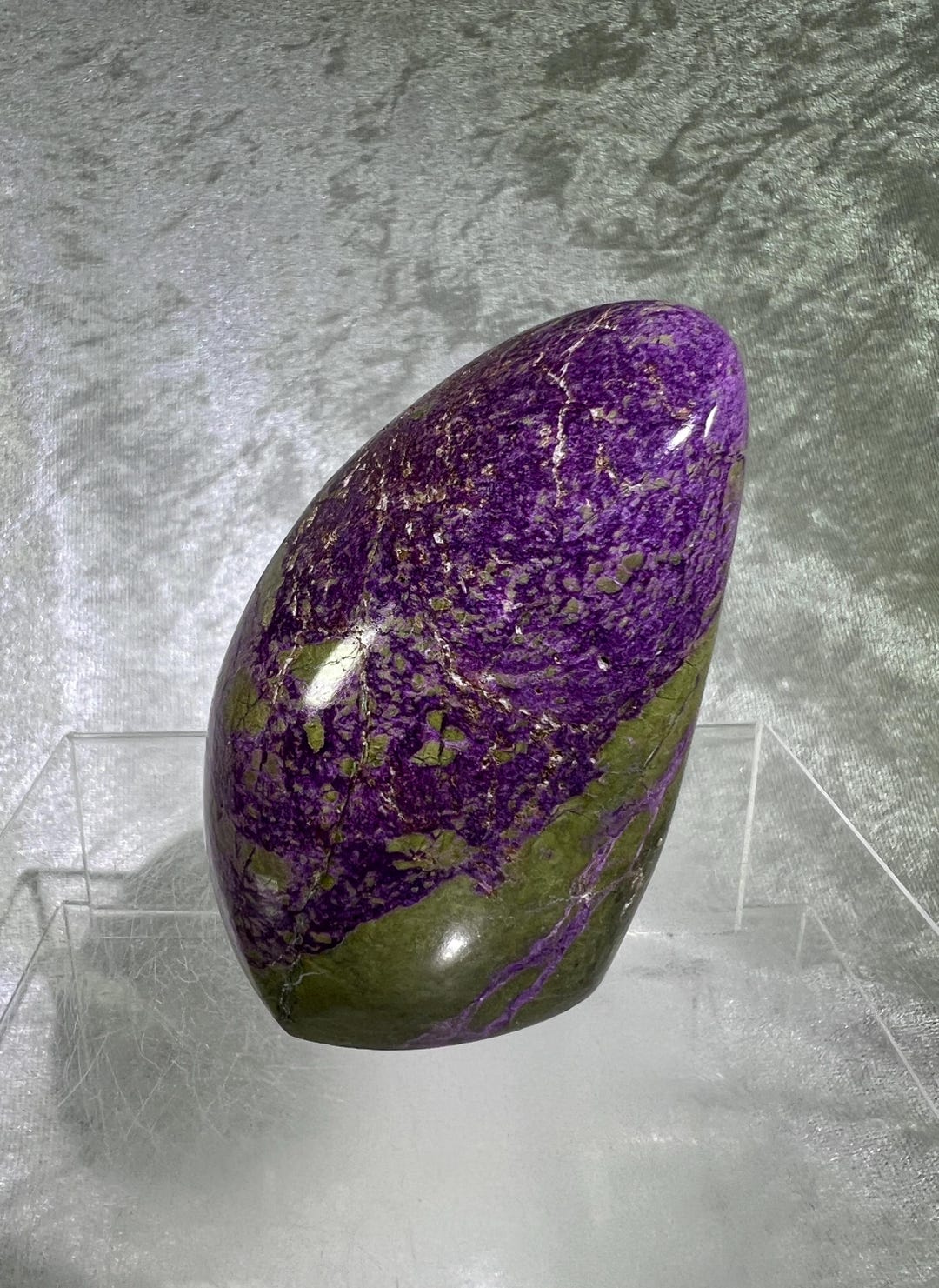 Gorgeous Stichtite in Serpentine Crystal Freeform. Amazing High Quality ...