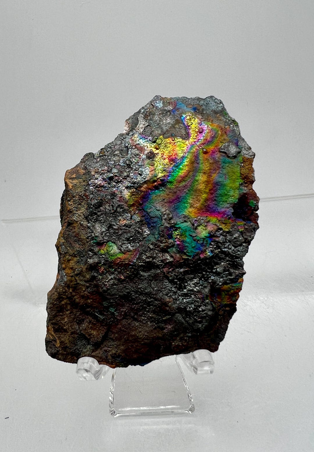 Iridescent Turgite From Chihuahua, Mexico. Gorgeous Rainbow Flash ...
