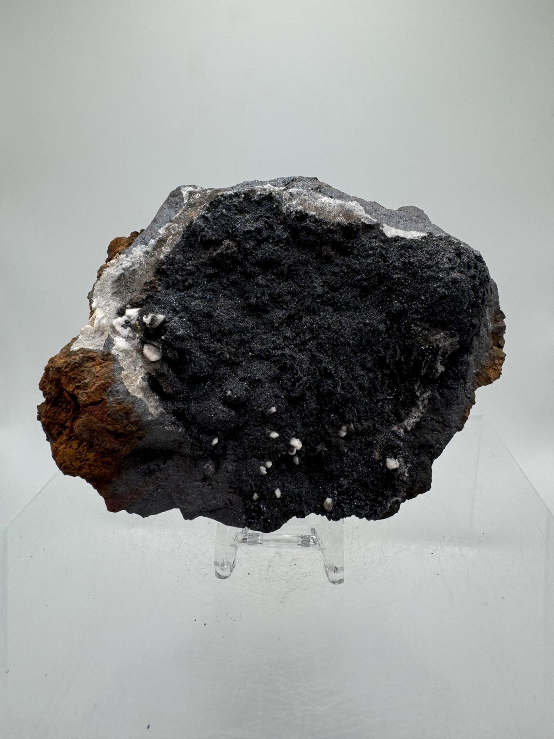 Stunning Hematite Geode Specimen. Awesome Sugar Druzy Flash. Incredible ...