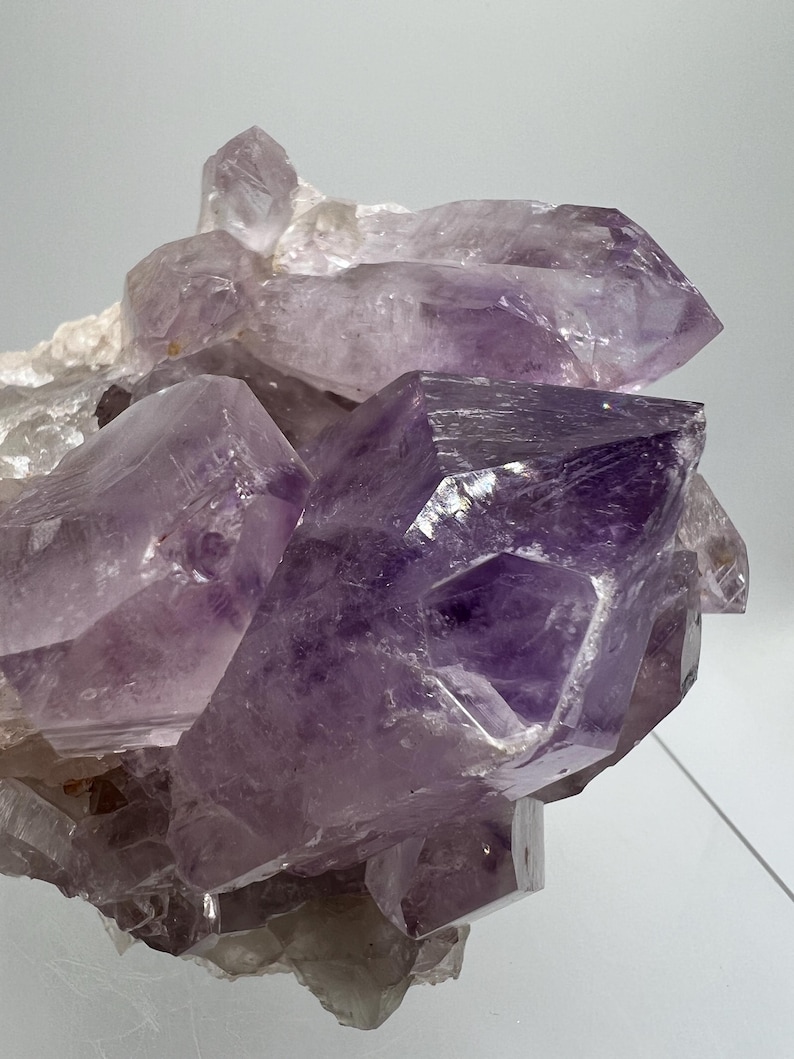 Pretty Jacaranda Amethyst Cluster. Large Display Amethyst From Zambia ...