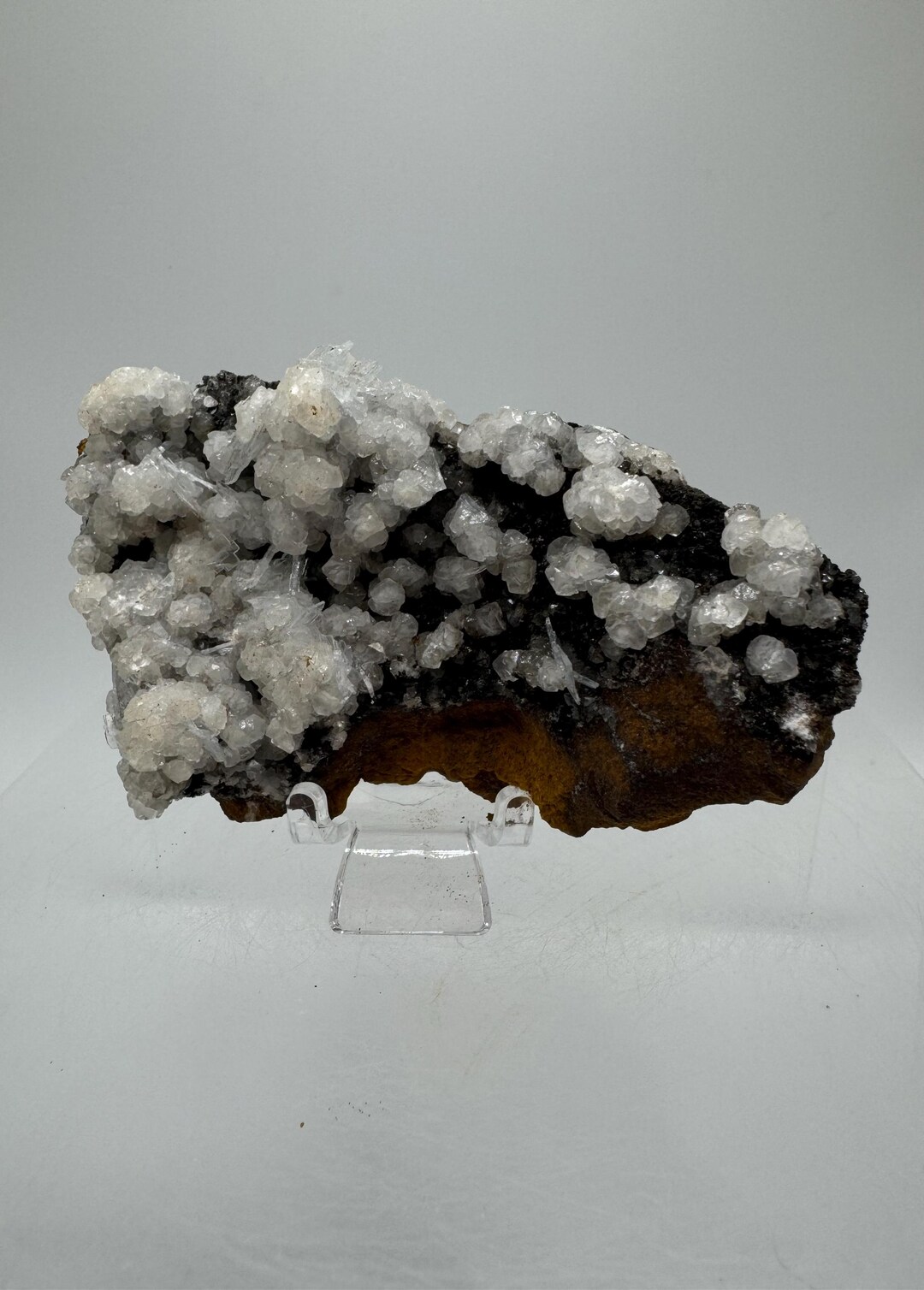 Very Rare Blue Barite Specimen From Morocco. Stunning Barite and Druzy ...