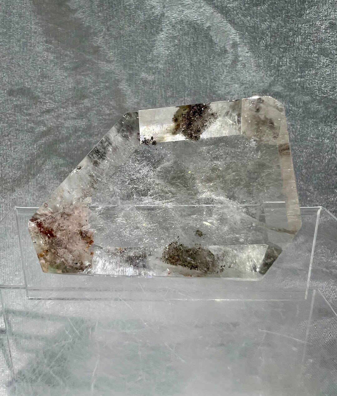 Polished Garden Quartz Lodolite Freeform - Unique Crystal Collection - Etsy