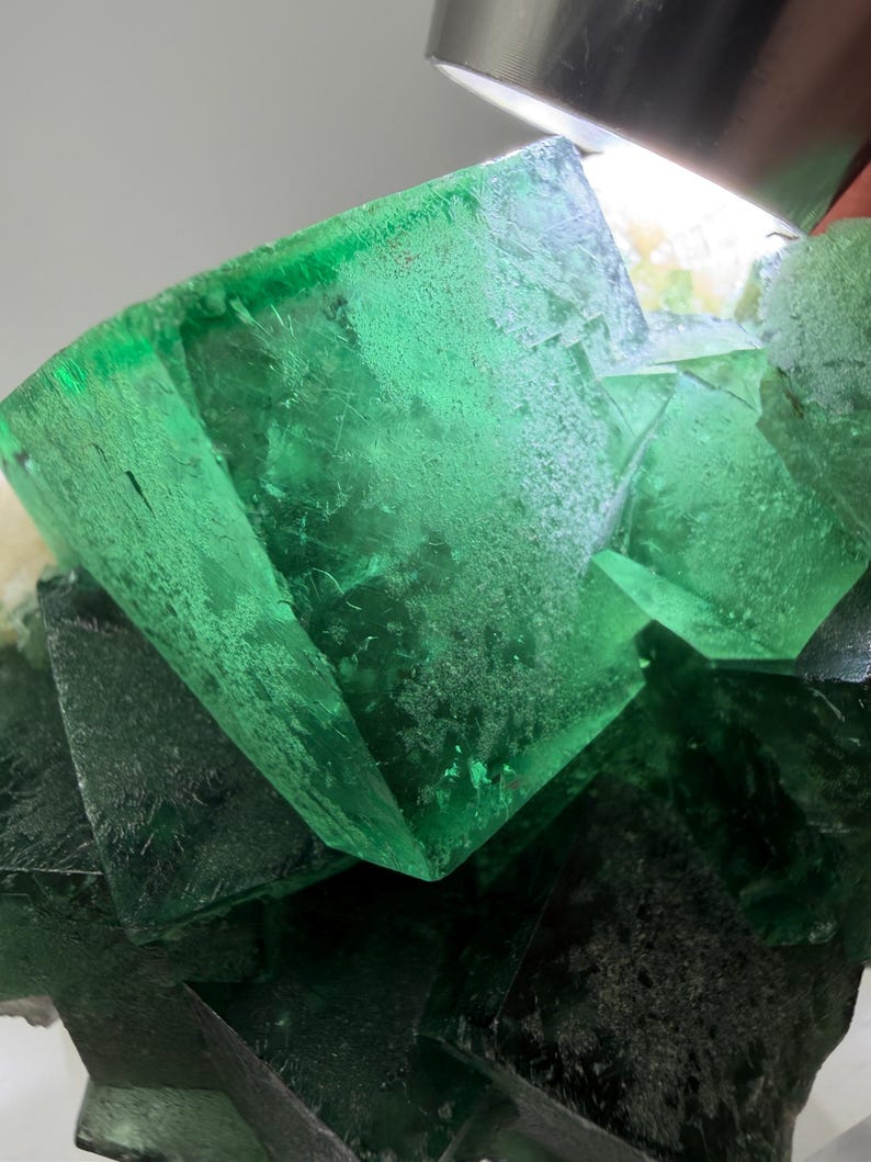 Rare Sunlight Fluorite Specimen: Beautiful Fluorite Cubes From ...