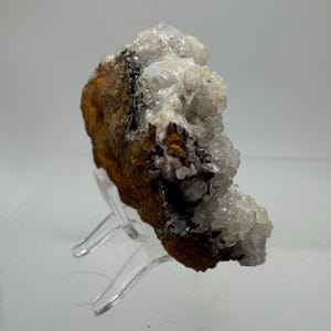 Very Rare Blue Barite Specimen From Morocco. Stunning Barite and Druzy ...