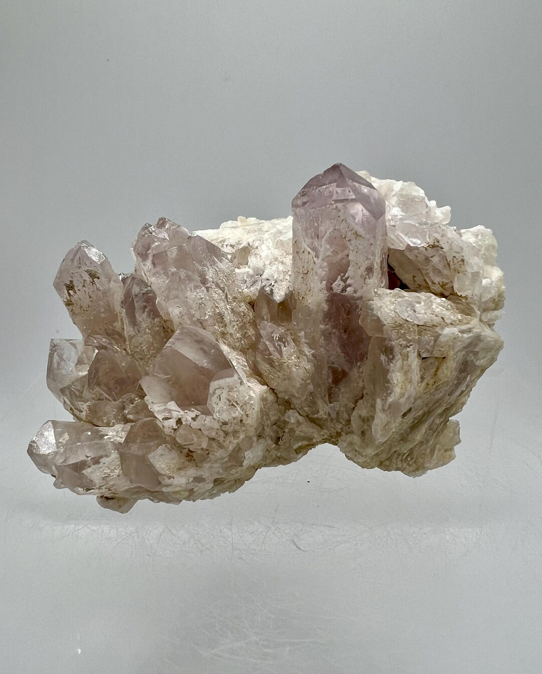 Incredible Sugar Amethyst Cluster. Gorgeous Shades of Lavender With ...