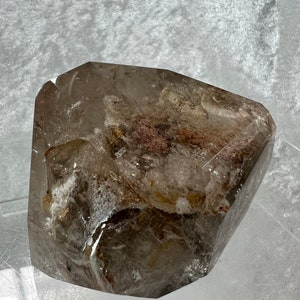 Beautiful Red and Tan Garden Quartz Freeform. Amazing Mica Flash and ...