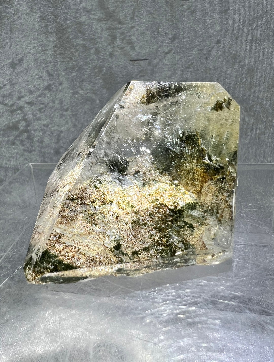 Blue Needle Garden Quartz Freeform. Rare Blue Needles in This - Etsy