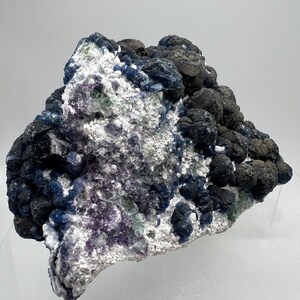 Stunning Blueberry Fluorite Specimen. Beautiful Shades of Blue ...