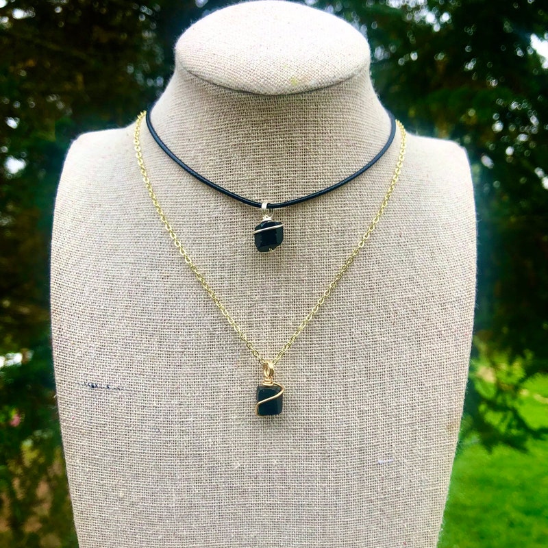 Small Stone Necklace - Etsy
