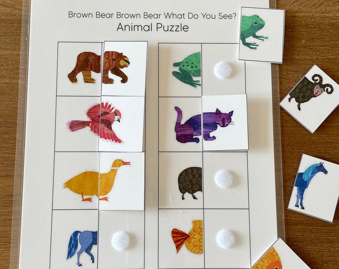 Brown Bear, Brown Bear What Do You See Yoga & Movement Pose Cards ...