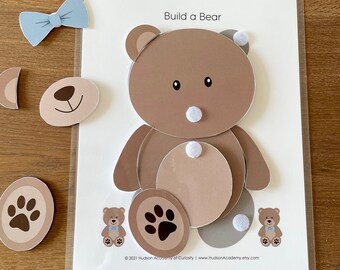 Toddler Busy Book Page Brown Bear Brown Bear What Do You See | Etsy