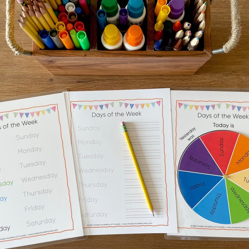 Days of the Week - Etsy