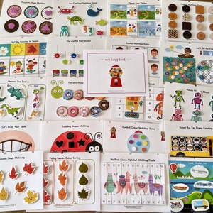 Ice-cream Alphabet Matching Printable Preschool Busy Book Page ...