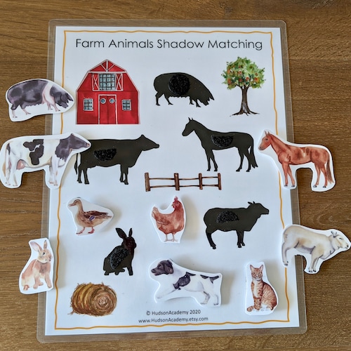 Busy Book Printable Worksheet Matching Activities Toddler - Etsy