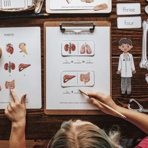 Human Body Math Unit: Anatomy for Kids, Bandaid Math (digital Download ...