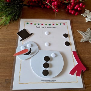 Christmas Activity Bundle: Winter Busy Book for Toddlers (PDF) - Etsy