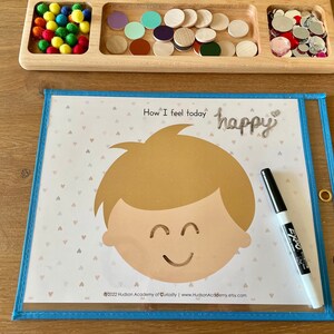Emotions Play Dough Mats: Kids' Printable Activity (digital Download ...