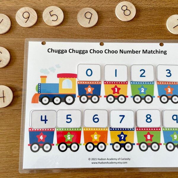 Number Matching - Etsy