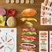 Build-a-burger Printable Activity: Kids Cooking Game With Spinner Wheel ...