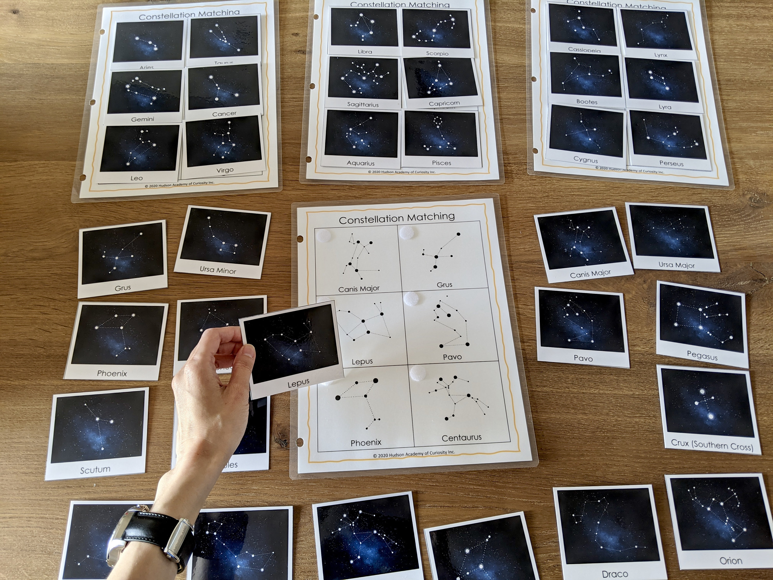 Constellations Astronomy Printable Star Gazing Guide - Etsy Canada