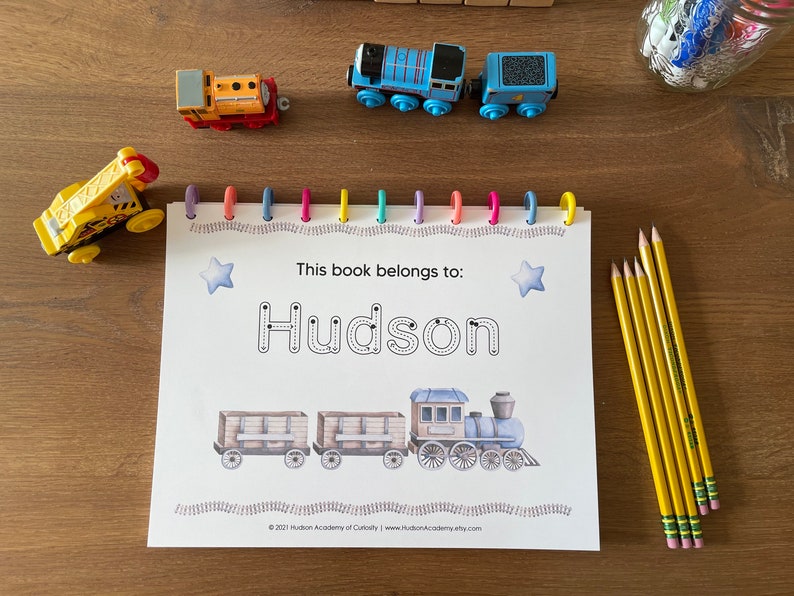 Thomas Trains Alphabet Letter Tracing Thomas and Friends - Etsy