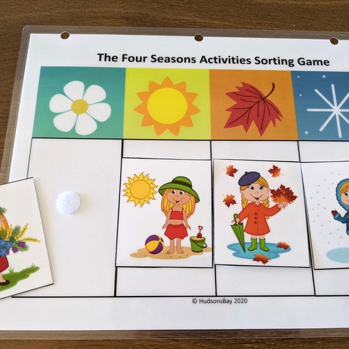 Toddler Busy Book Printable Busy Book File Folder Game - Etsy