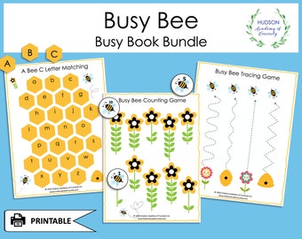 Bee Busy Book | Etsy