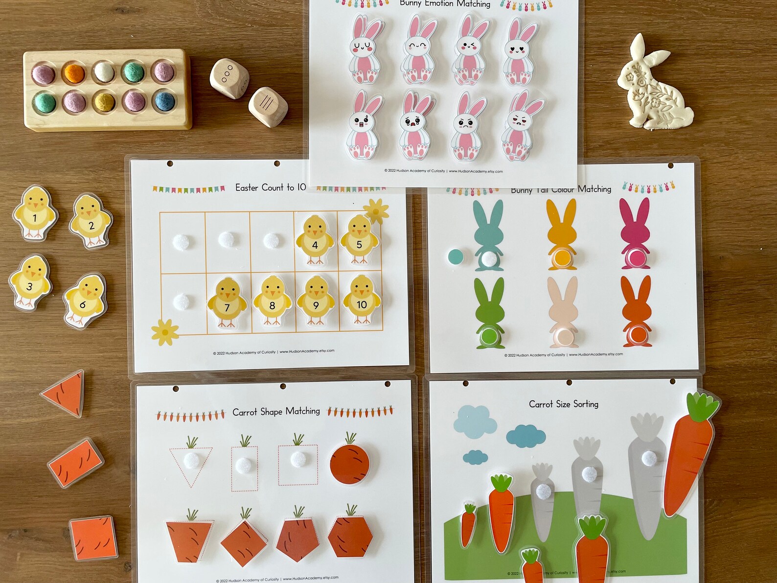 Easter Busy Book Toddler Busy Book Bundle Easter Basket - Etsy