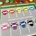 Parking Lot Color Matching Game: Toddler Learning Activity (digital ...