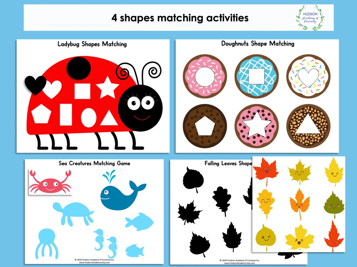 Toddler Busy Book Printable Busy Book File Folder Game - Etsy