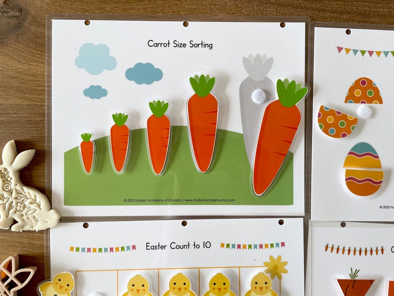 Easter Busy Book Bundle: Toddler Learning Activities (digital Download ...