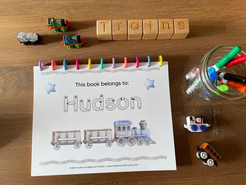 Thomas Trains Alphabet Letter Tracing Thomas and Friends - Etsy