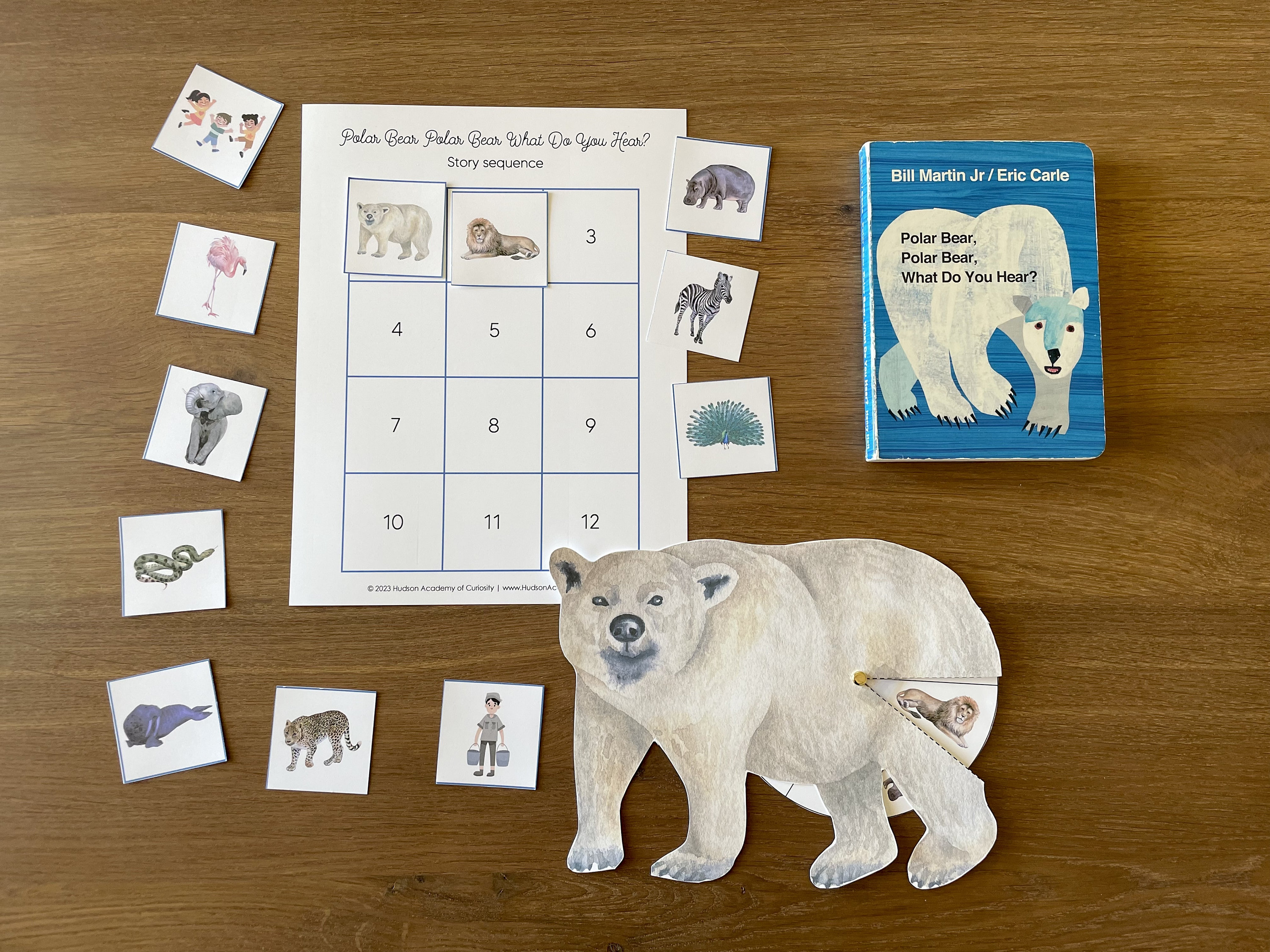 Polar Bear Polar Bear What Do You See Eric Carle Magnetic Tiles