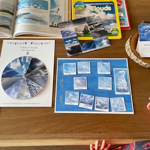 Clouds Identification, Clouds Shape Flashcards, Weather Forecast, Three ...