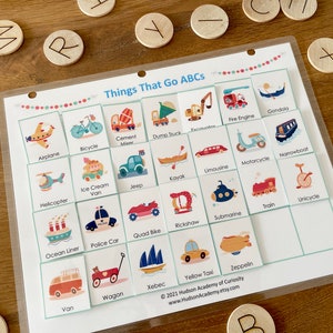 Things That Go Busy Book, Cars Trucks Vehicles Toddler Printable Busy ...