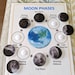 Moon Phases Printable, Phases of the Moon Flashcards, Educational ...