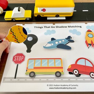 Things That Go Busy Book, Cars Trucks Vehicles Toddler Printable Busy ...