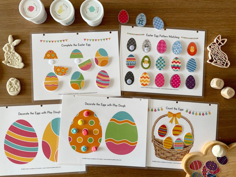 Easter Busy Book Toddler Busy Book Bundle Easter Basket - Etsy