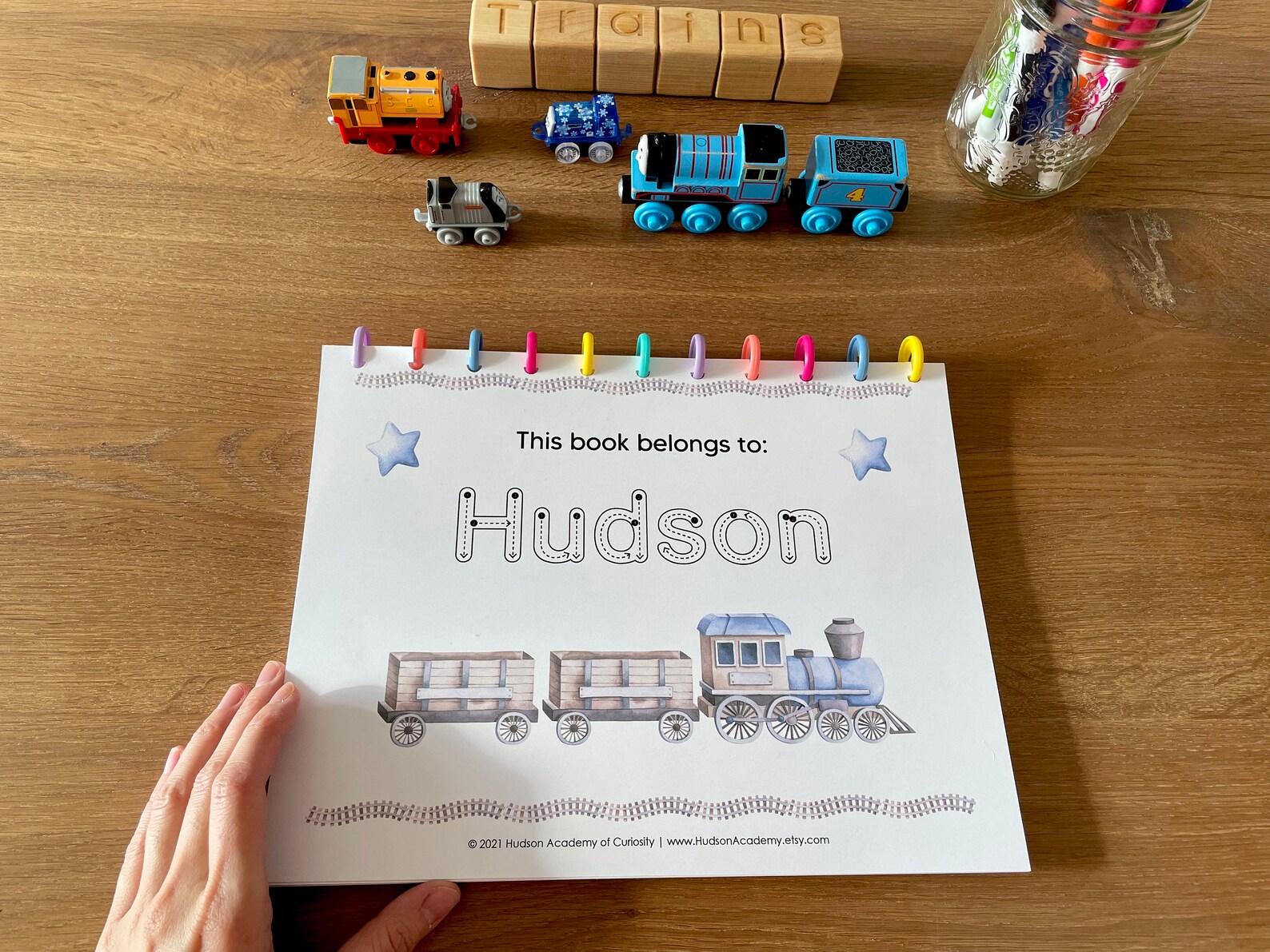 Thomas Trains Alphabet Letter Tracing Thomas and Friends - Etsy