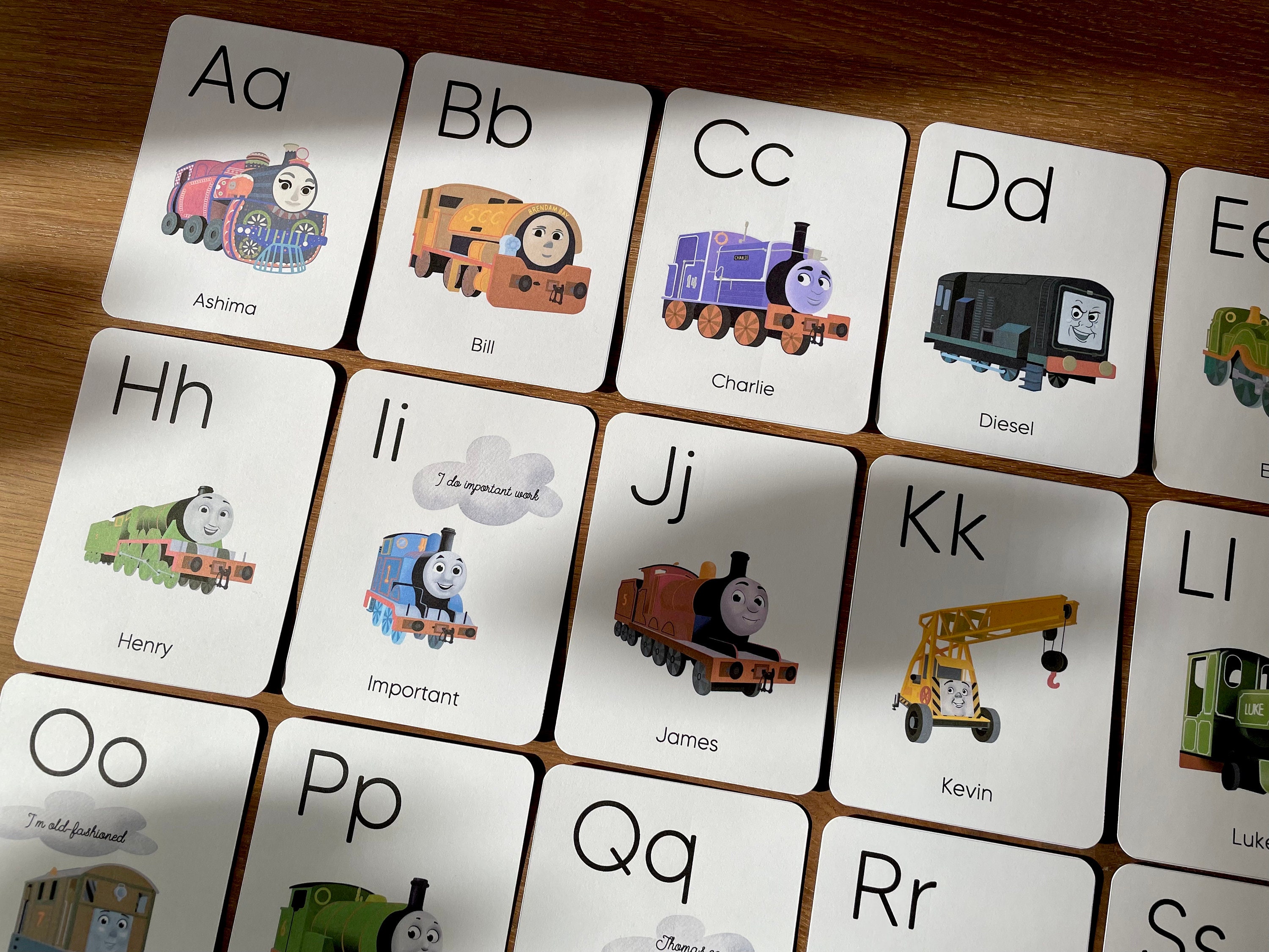 Tom Le Train Apprendre L’Alphabet – QFSW