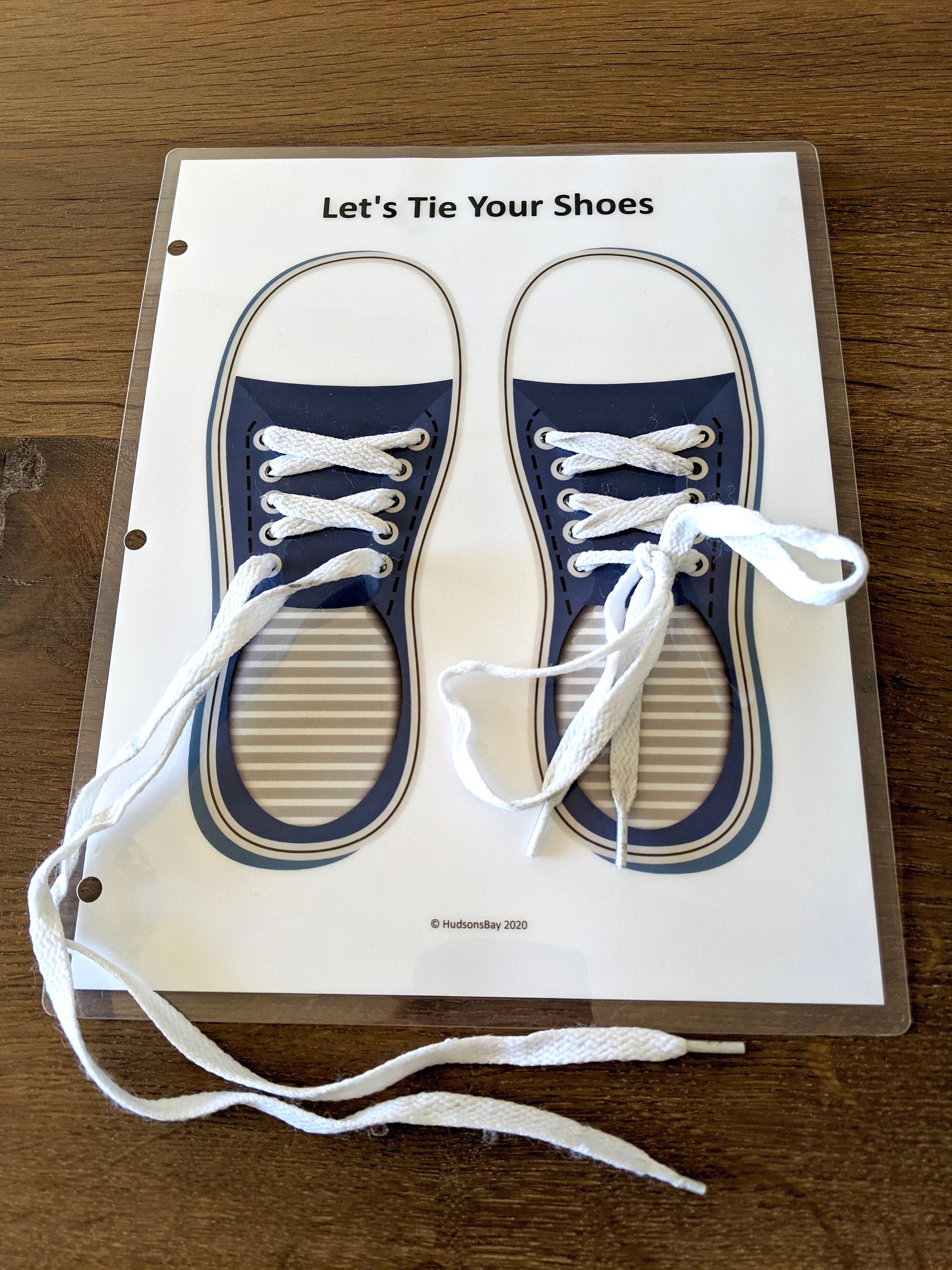Instant Download Learn to tie your shoelaces Montessori material ...