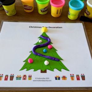 Play Dough Activity Mats: Kids Learning Printable (digital Download) - Etsy