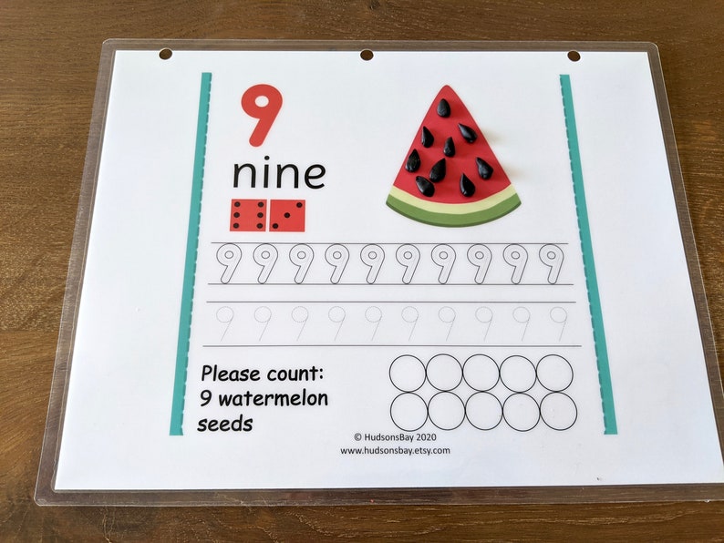 Counting and Numbers Play Dough Mats Printable Play Dough - Etsy Canada