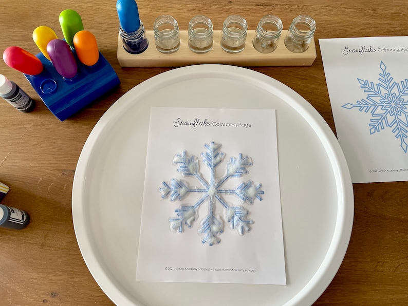 Snowflake Activity Pack: Winter Learning for Toddlers (PDF) - Etsy