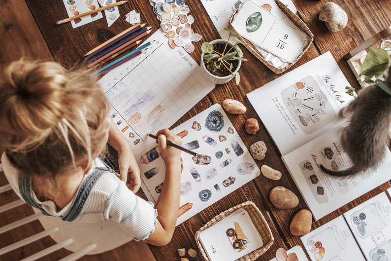 Geology Math Unit Gemstones Fractions and Decimals - Etsy