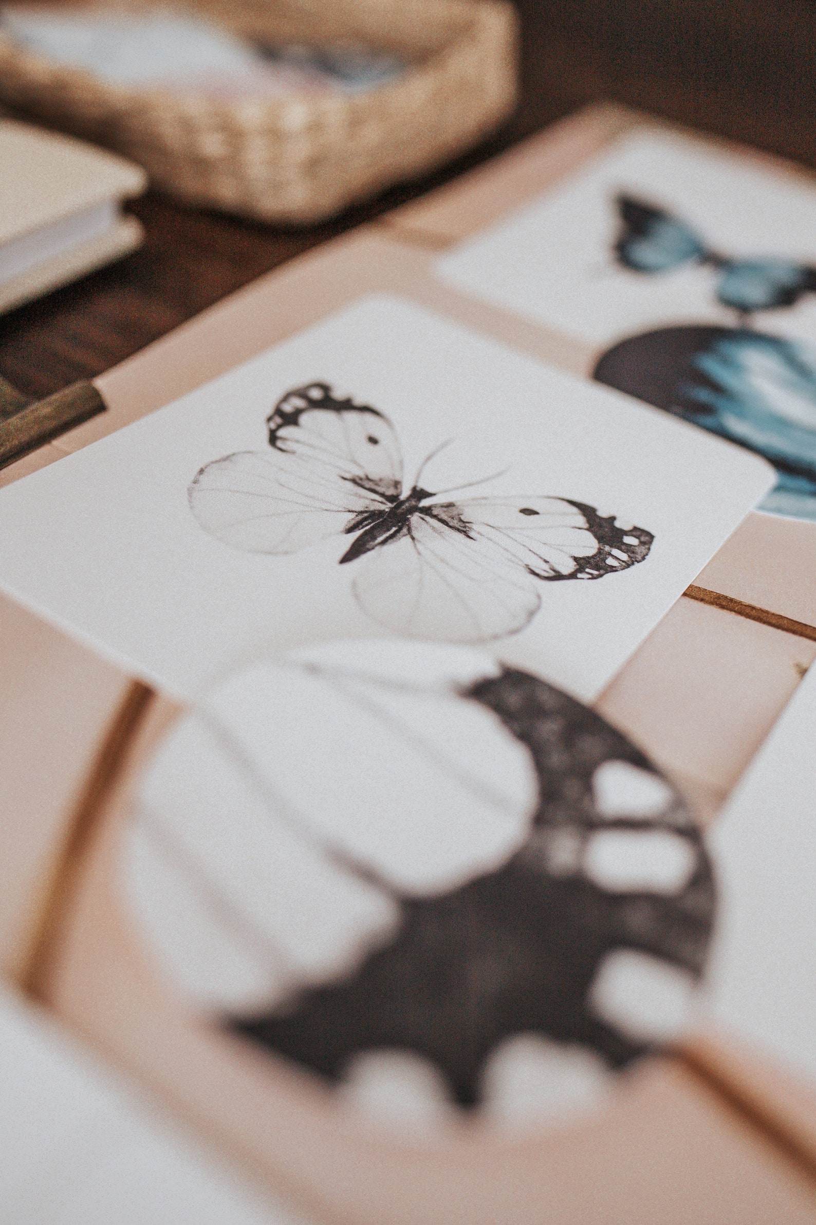 Butterfly Matching Cards, Montessori Materials Printable, Toddler ...