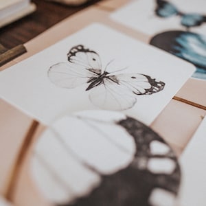 Butterfly Matching Cards: Montessori Nature Study (digital Download) - Etsy